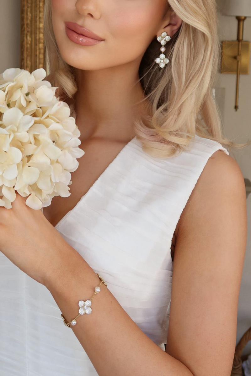 Hydrangea Pearl Bracelet – Nice Cream London