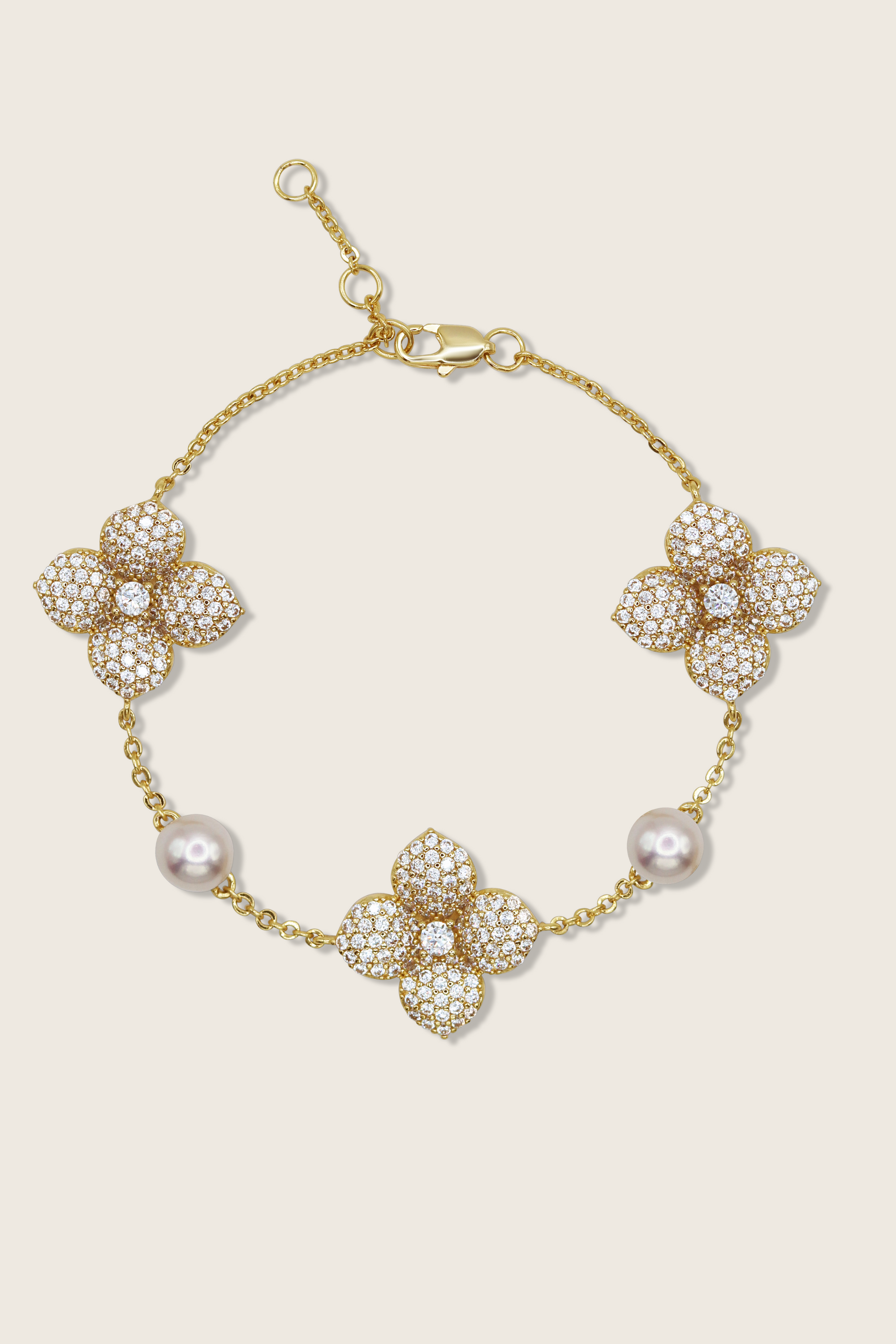 Hydrangea Pearl Bracelet – Nice Cream London