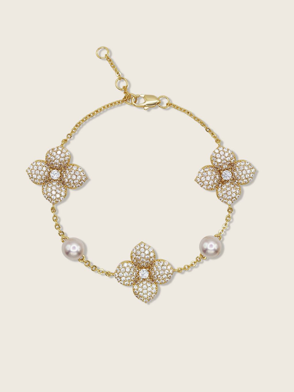 Hydrangea Pearl Bracelet – Nice Cream London